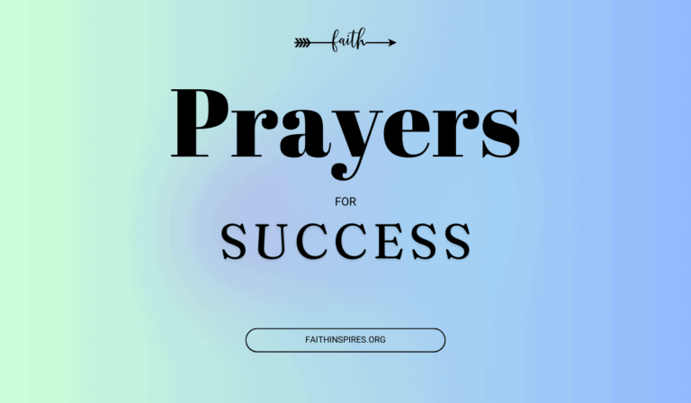 Catholic Prayers For Success (Full List & Guide) - Faith Inspires