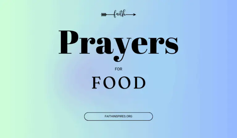 Catholic Prayers For Food (Full List & Guide) - Faith Inspires